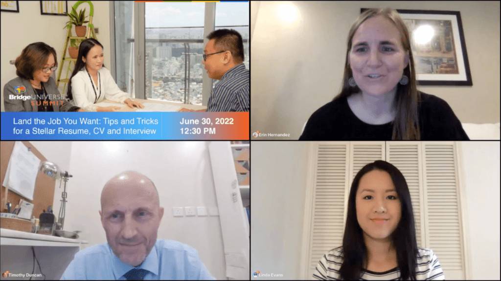 Land the Job You Want: Tips and Tricks for a Stellar Resume, CV and Interview - Bridge Expert Series