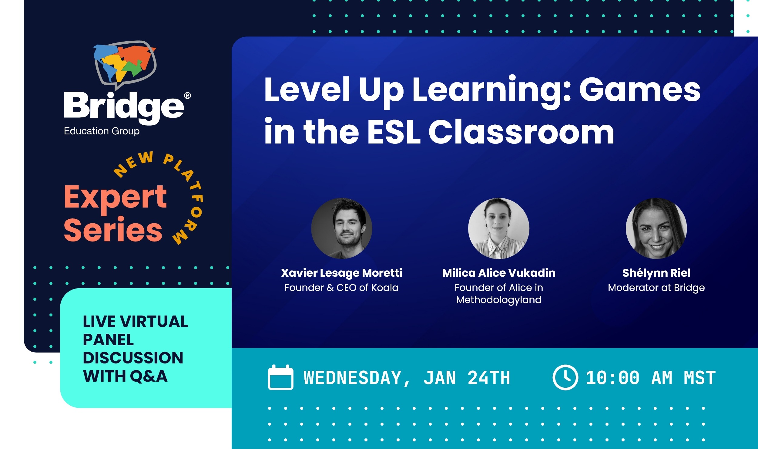 Level Up Learning: Games in the ESL Classroom - Bridge Expert Series